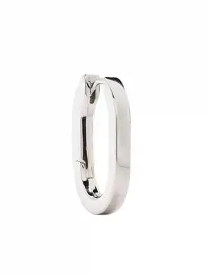MARIA BLACK Woods Single Hoop Earring - Silver