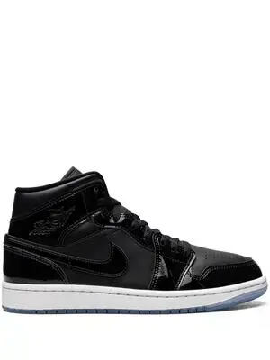 JORDAN Air 1 Mid Se Space Jam Sneakers - Black