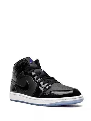 JORDAN Air 1 Mid Se Space Jam Sneakers - Black