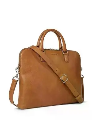 Shinola Leather Briefcase - Brown