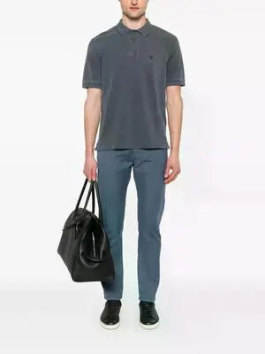 Herno Logo-embroidered Polo Shirt
