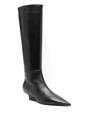 TOTEME 40mm Leather Knee Boots
