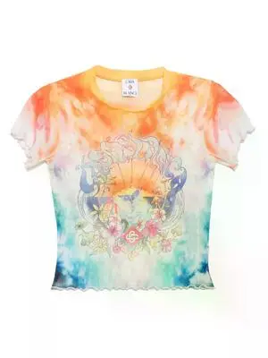 Casablanca Printed Mesh T-shirt
