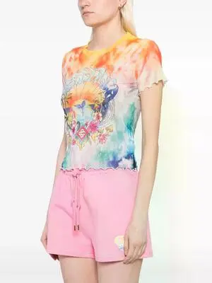 Casablanca Printed Mesh T-shirt