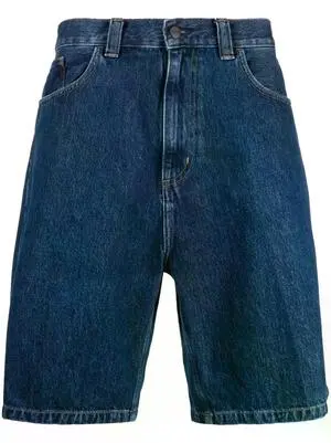 Carhartt Work In Progress Rear Logo-patch Denim Shorts