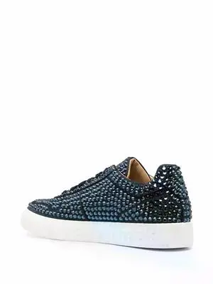 Philipp Plein Rhinestone Lace-up Sneakers