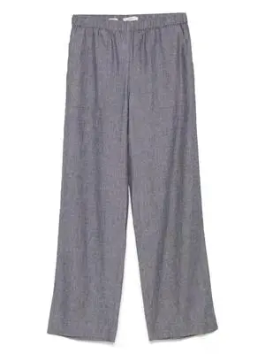 Vince Elasticated-waist Trousers - Blue