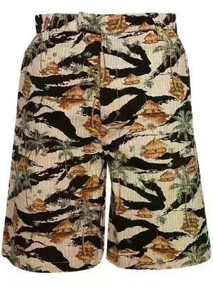 Amiri Repeat Palm Shorts