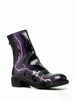Guidi High-shine Ankle Boots