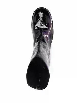 Guidi High-shine Ankle Boots