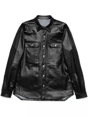 Rick Owens Coated Overshirt