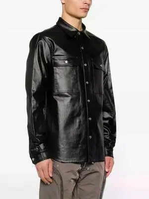 Rick Owens Coated Overshirt