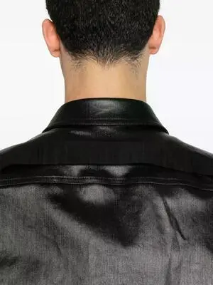 Rick Owens Coated Overshirt
