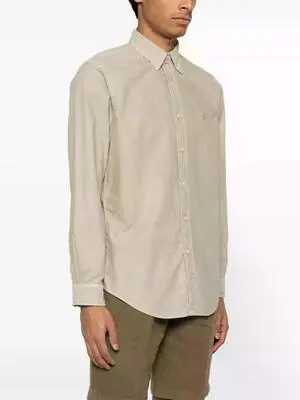 Polo Ralph Lauren Embroidered-logo Shirt - Neutrals