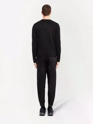 Prada Wool Jumper With Pocket Detail