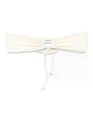 JIL SANDER Bandeau Bikini Top - Neutrals