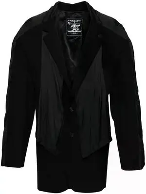 Y/project Scarf-detail Single-breasted Blazer