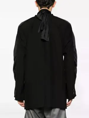 Y/project Scarf-detail Single-breasted Blazer