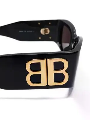 Balenciaga Bossy Cat Sunglasses - Black
