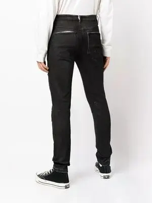 GOD'S MASTERFUL CHILDREN Cassidy Crystal-embellished Ripped Skinny Jeans