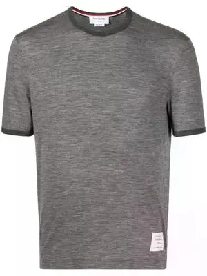 Thom Browne Ringer Cotton T-shirt