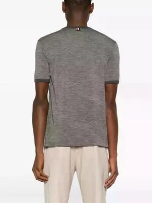 Thom Browne Ringer Cotton T-shirt