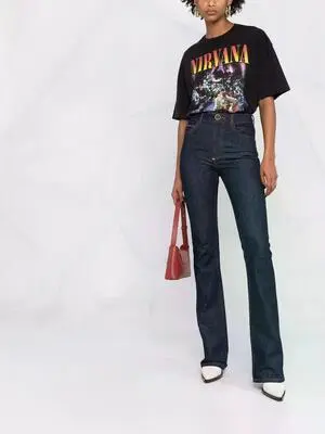 Philipp Plein High-waisted Flared Jeans
