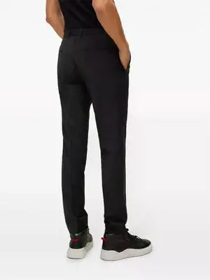 Hugo Tailored Tapered Trousers - Black
