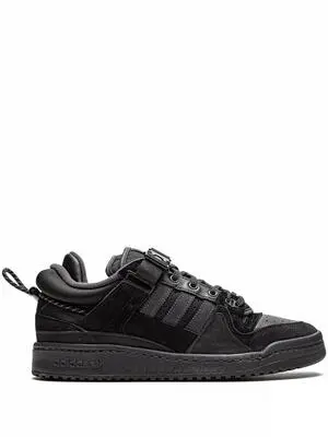 Adidas X Bad Bunny Forum Buckle Low Top Sneakers - Black
