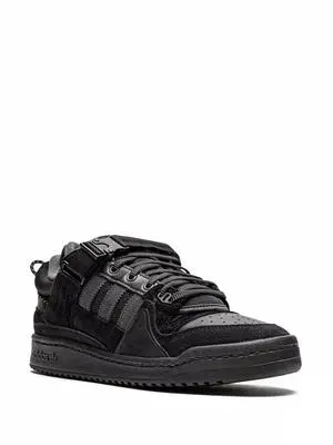 Adidas X Bad Bunny Forum Buckle Low Top Sneakers - Black