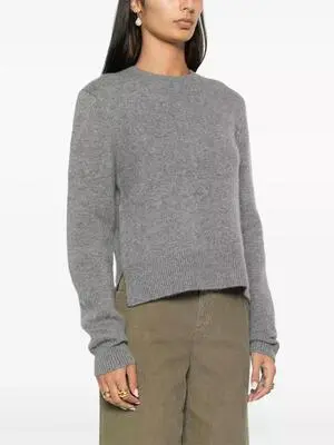 TOTEME Cropped Cashmere-blend Sweater