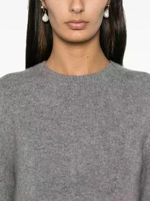 TOTEME Cropped Cashmere-blend Sweater