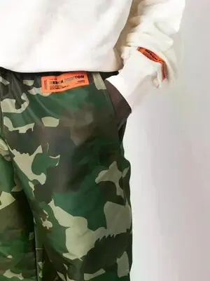 Heron Preston Camo Logo-patch Track-pants