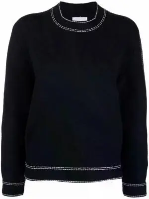 Contrast Stitching Sweaters For Women