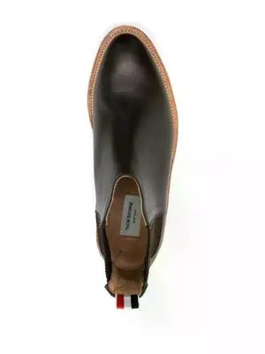 Thom Browne Mid-top Chelsea Ankle Boots - Brown