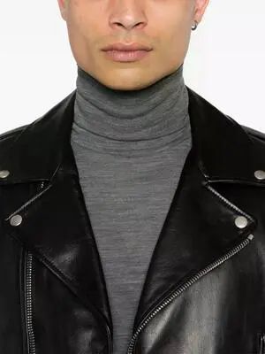 Saint Laurent Leather Biker Jacket