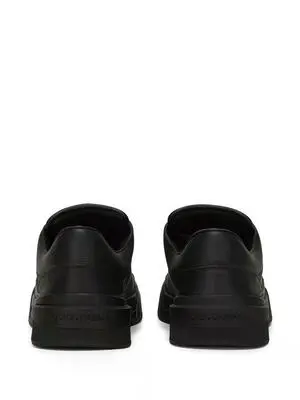 Dolce & Gabbana Roma Leather Sneakers - Black