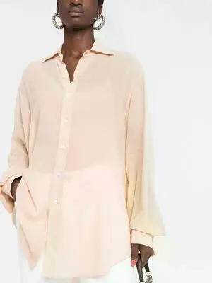 MAISON MARGIELA Four-stitch Silk Shirt