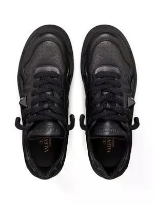 Valentino Garavani One Stud Xl Nappa Leather Low-top Sneakers