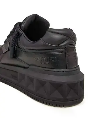 Valentino Garavani One Stud Xl Nappa Leather Low-top Sneakers