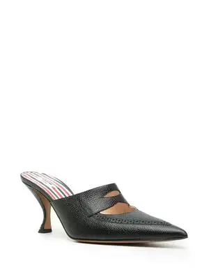Thom Browne 75mm Cut-out Leather Mules