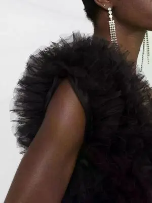 Alchemy Fashions X Lia Aram Asymmetric Tulle Bodysuit