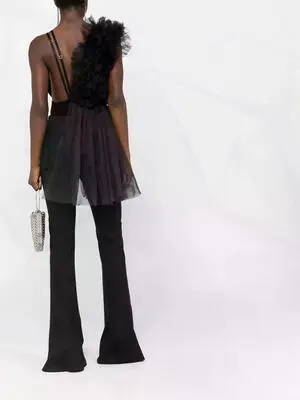 Alchemy Fashions X Lia Aram Asymmetric Tulle Bodysuit