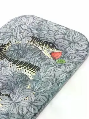 FORNASETTI Original Sin Snake-print Tray