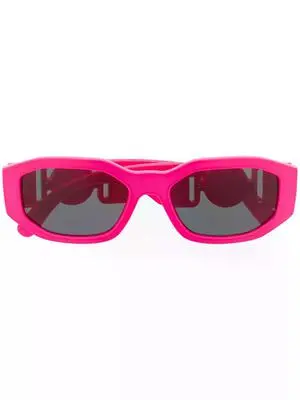Versace Medusa Biggie Oval Sunglasses - Pink