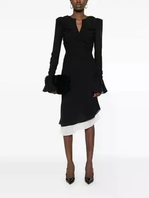 ROTATE BY BIRGER CHRISTENSEN Chiffon Long-sleeve Top