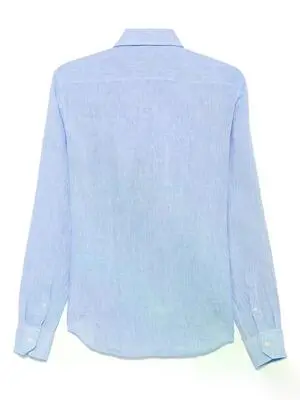ORIAN Linen Shirt - Blue