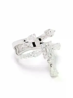 Yeprem 18kt White Gold Diamond Ring - Silver
