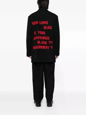 Yohji Yamamoto Patchwork Blazer