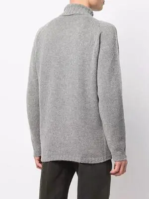 LARDINI Roll-neck Wool-blend Jumper